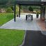 Aménagement de terrasse en béton désactivé – Cuinet Aménagements Extérieurs